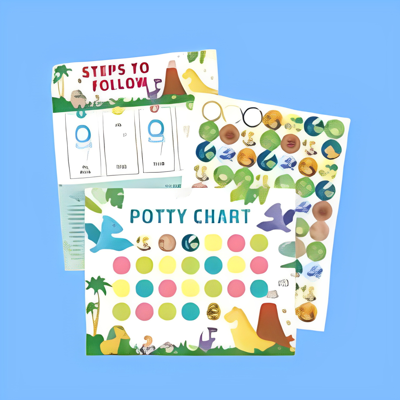 Potty Training Reward Chart & Stickers – Little Milestones